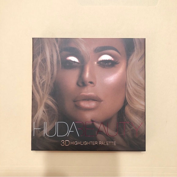 HUDA BEAUTY | Makeup | Huda Beauty 3d Highlighter Palette Melted Cream ...